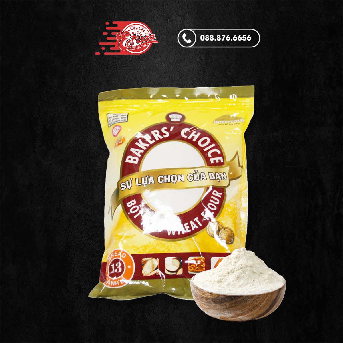 Bột mì Baker's choice 11 | Epizza
